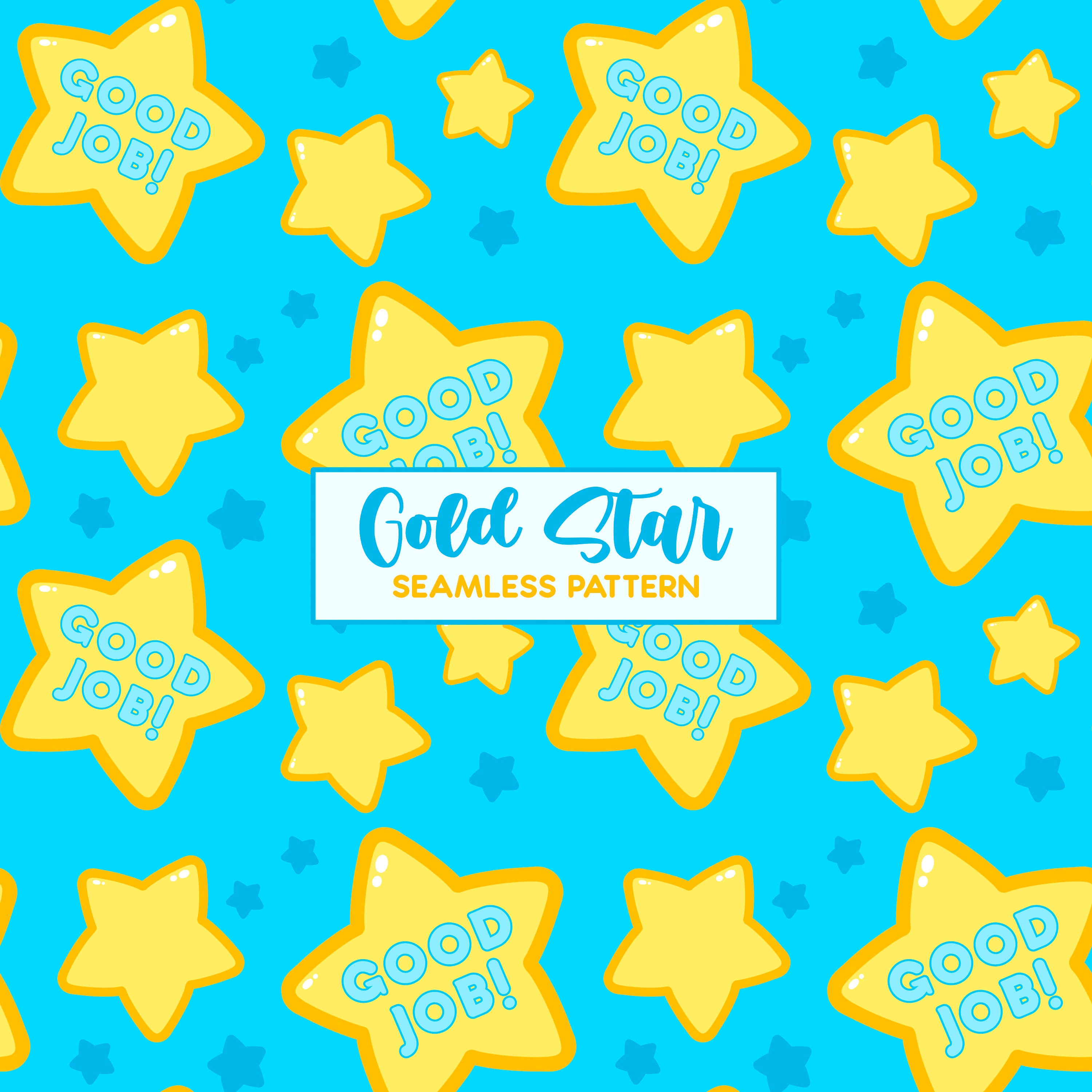 Gold Star Good Job