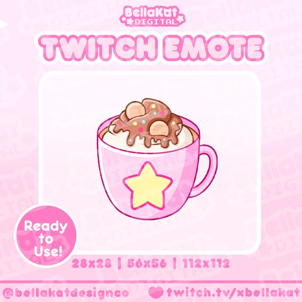 Coffee Emote Animated - Etsy