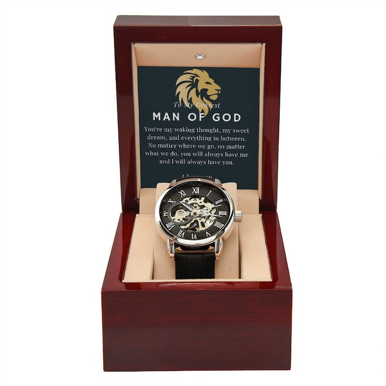 Fathers Day Christian Watches - Man of God Watch - Man Religious Watch ...