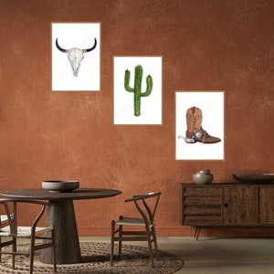 Wild West Print Collection | Wild West Print Bundle | Skull | Cactus ...