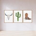 Wild West Print Collection | Wild West Print Bundle | Skull | Cactus ...