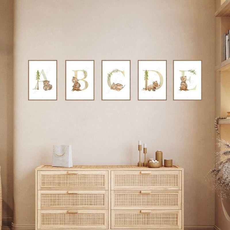 Bear Alphabet - Etsy