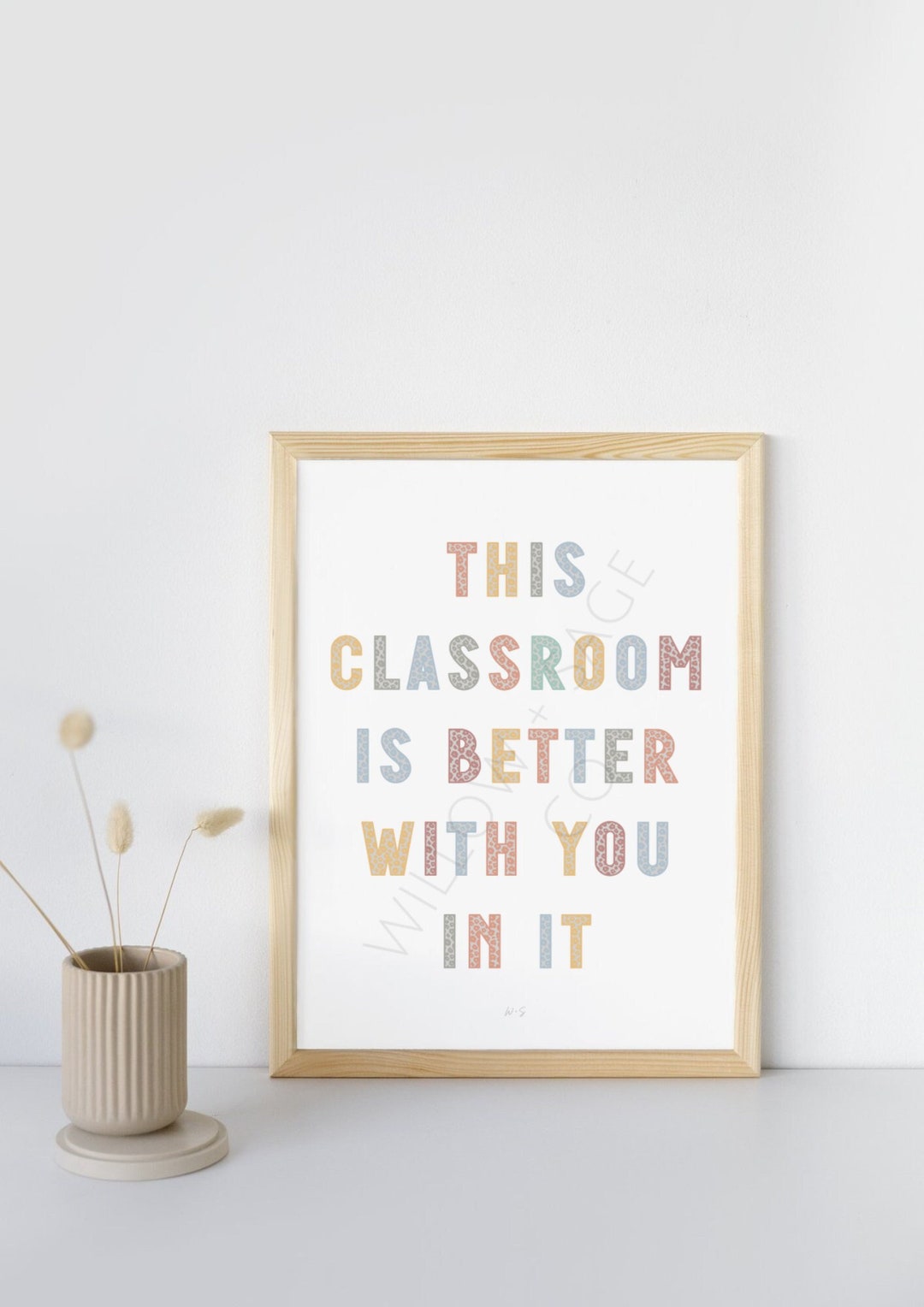 This Classroom is Better With You Print | Classroom Teaching ...