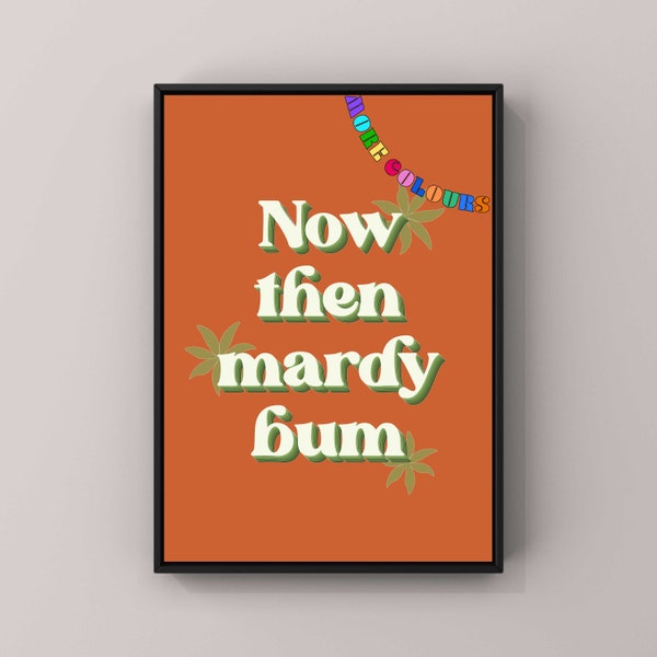 Mardy Bum Poster - Etsy
