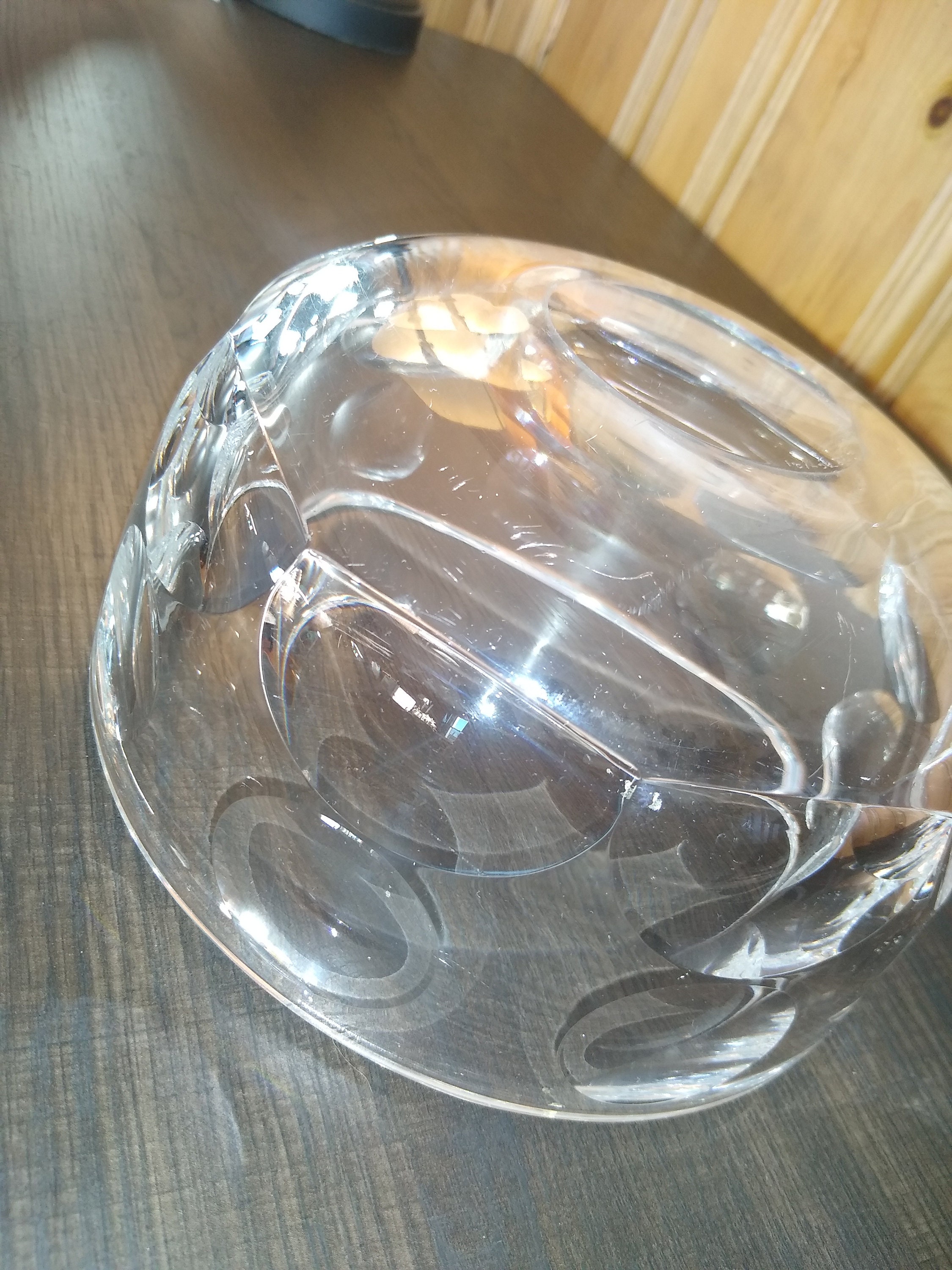 Orrefors Thousand Windows Crystal Bowl - Etsy