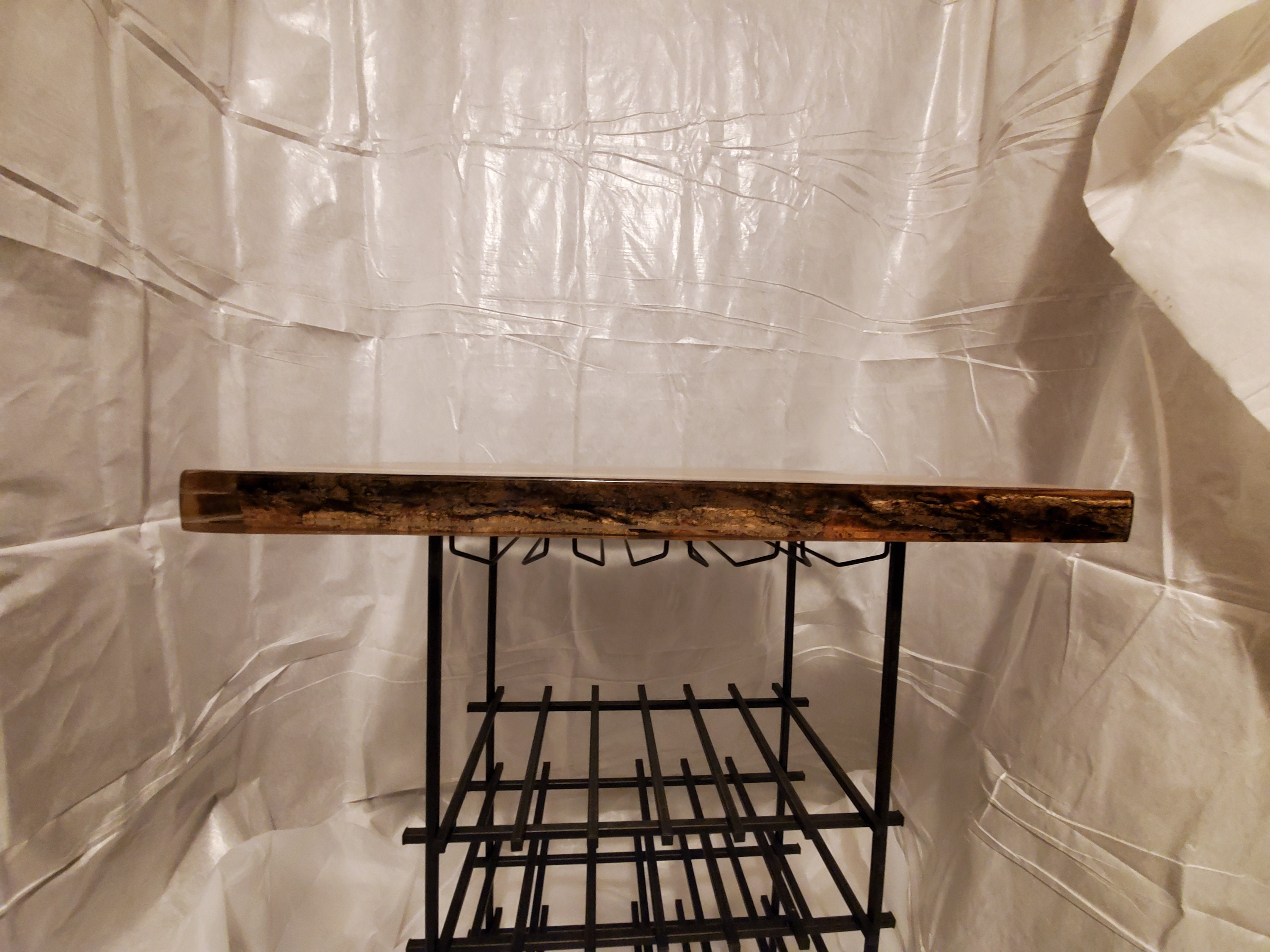 Live Edge Wine Rack - Etsy