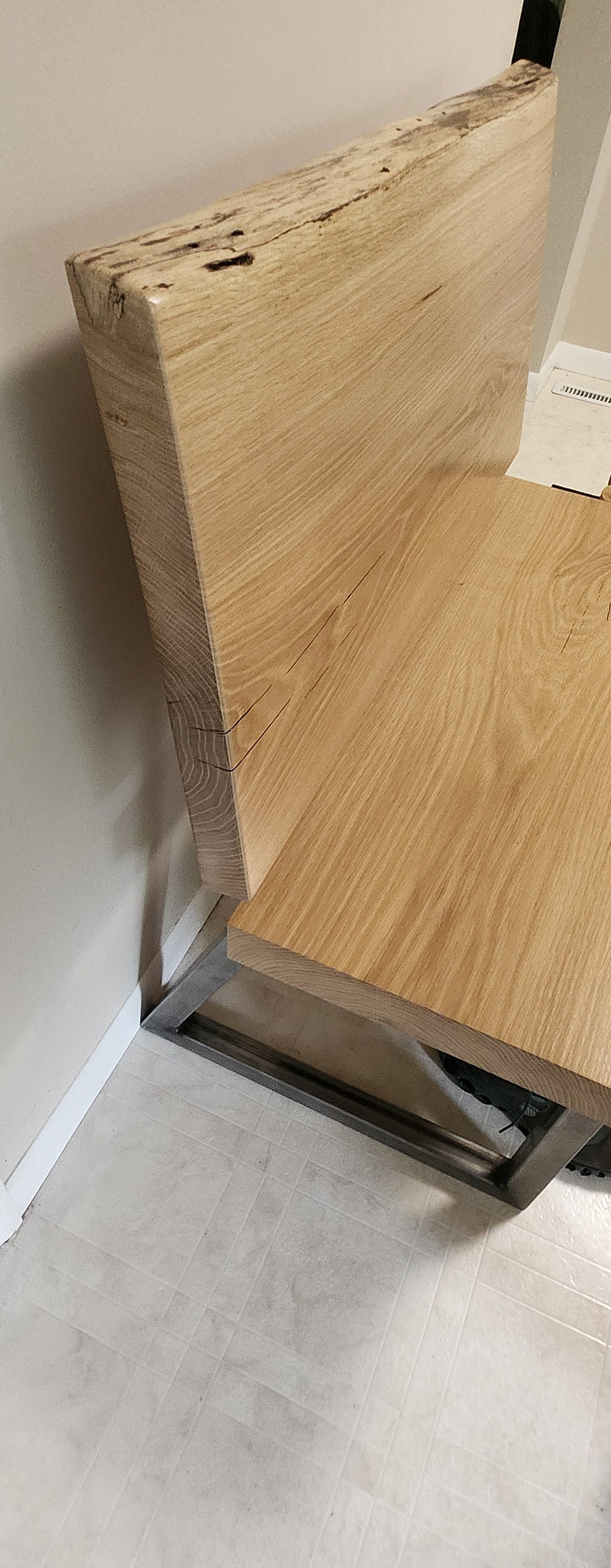 Rugged Live Edge Entryway Bench - Etsy