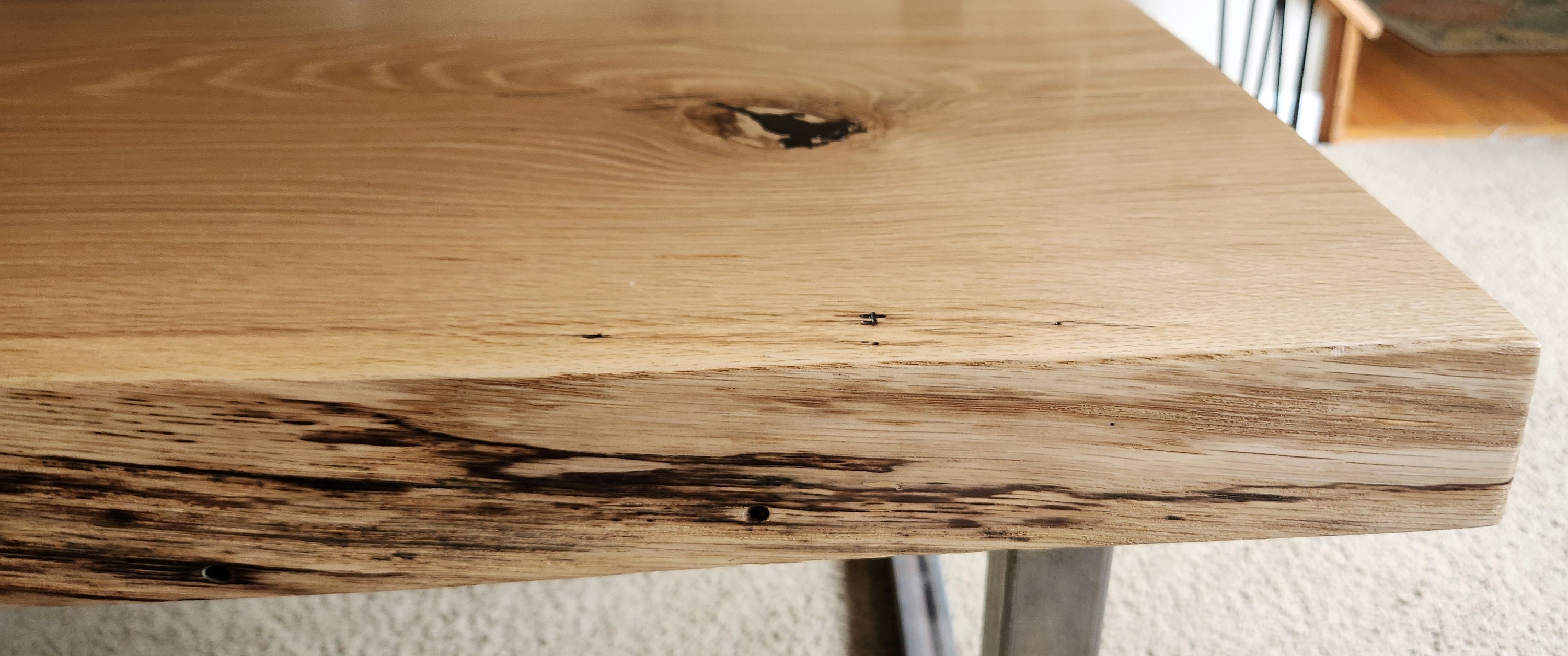 Rugged Live Edge Entryway Bench - Etsy