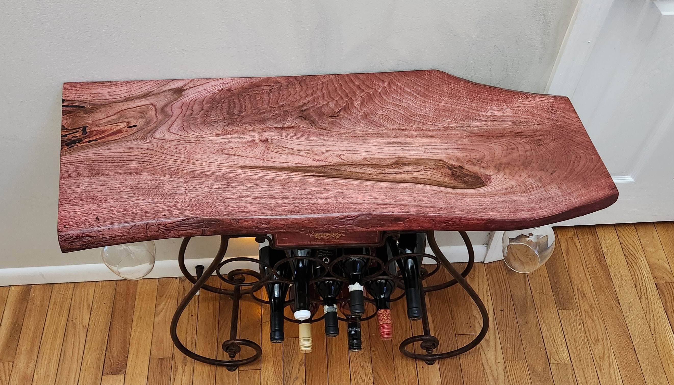 Live Edge Wine Rack - Etsy