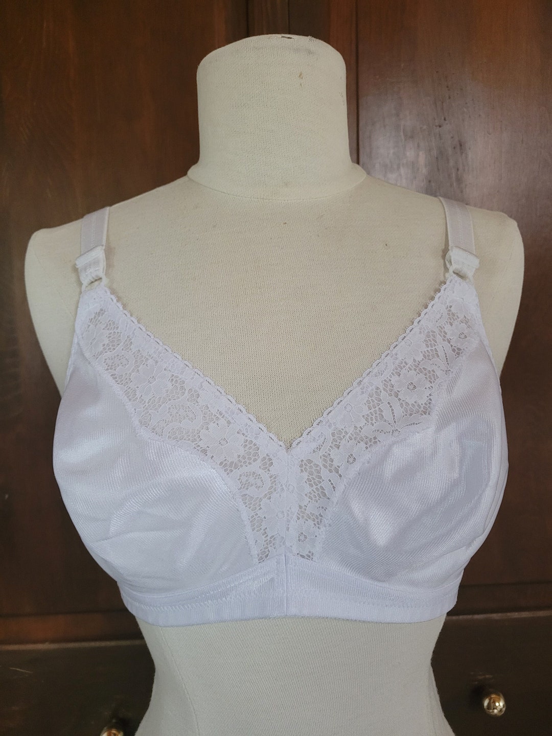 38B Vintage "support Can Be Beautiful", White, Playtex Bra With No ...