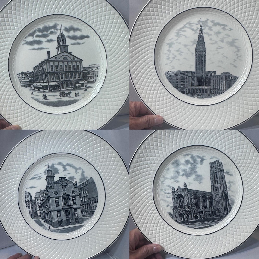 Copeland Spode Mansard Set of 8 Plates From the 
