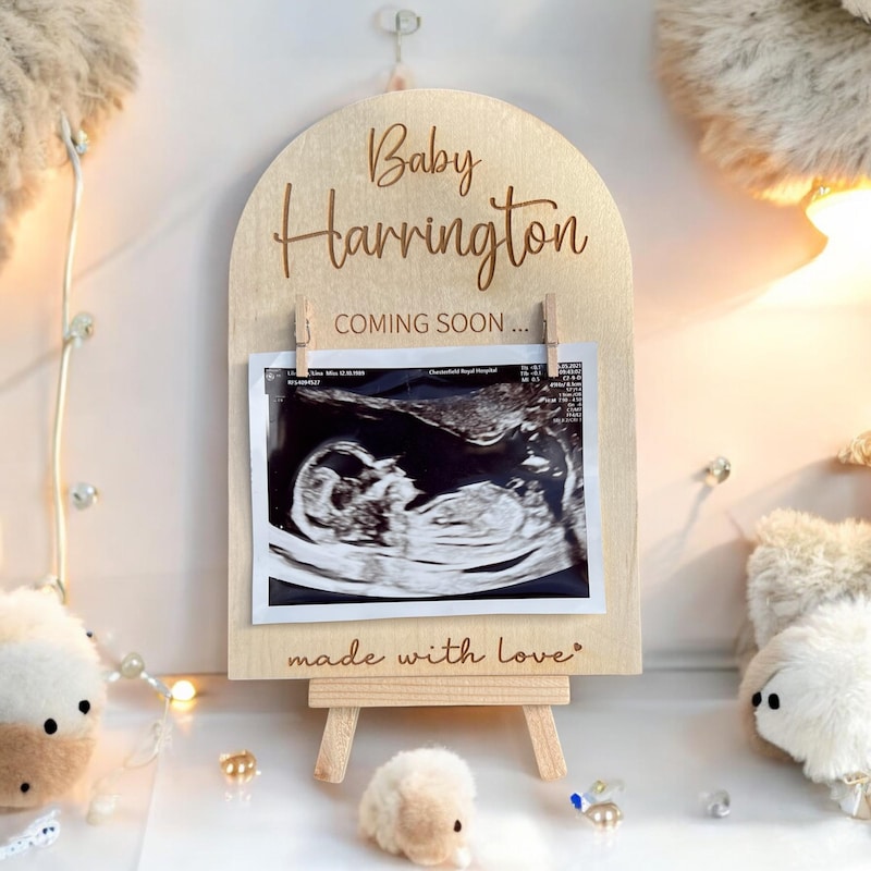 Baby Scan Frame - Etsy UK