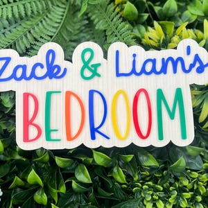 Personalized Maple Playroom Sign, 3D Perspex Name, Kids Room Decor - Etsy