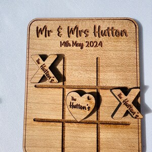 Personalised Table Wedding Games | Unique Wedding Favours | Ring Toss ...