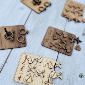 Personalised Table Wedding Games | Unique Wedding Favours | Ring Toss ...