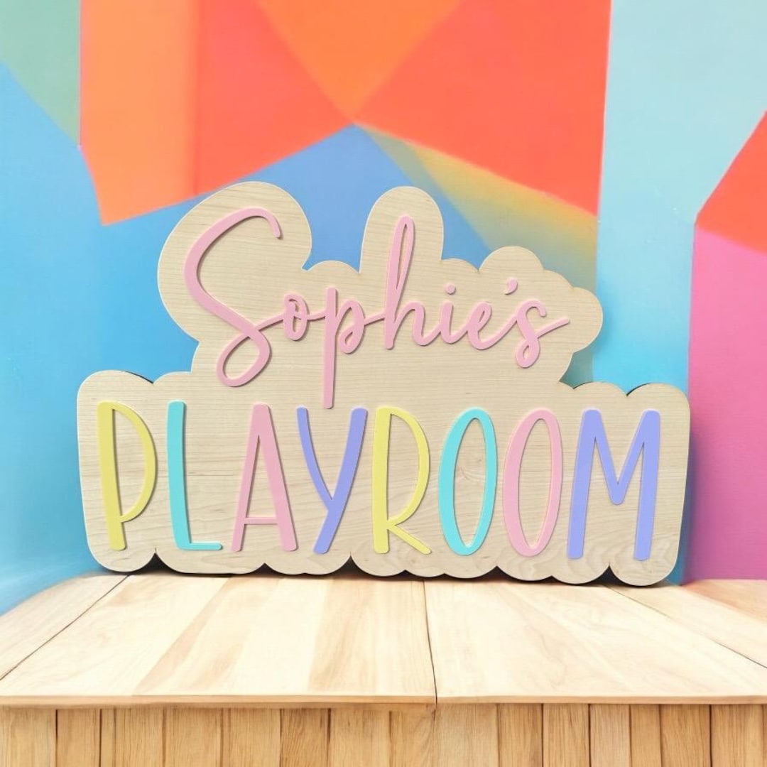 Playroom/room/play Corner Sign for Siblings/boy/girl, Custom Playroom ...