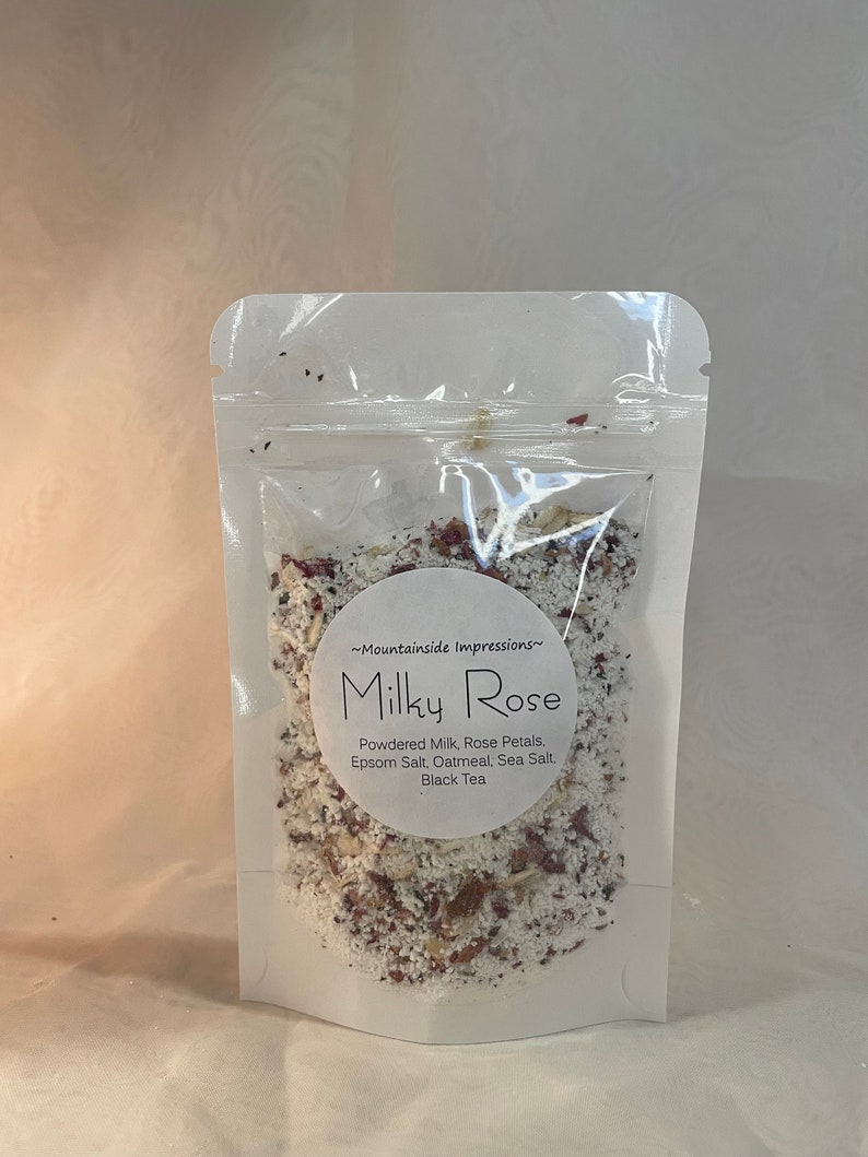Milky Rose Bath Soak - Etsy