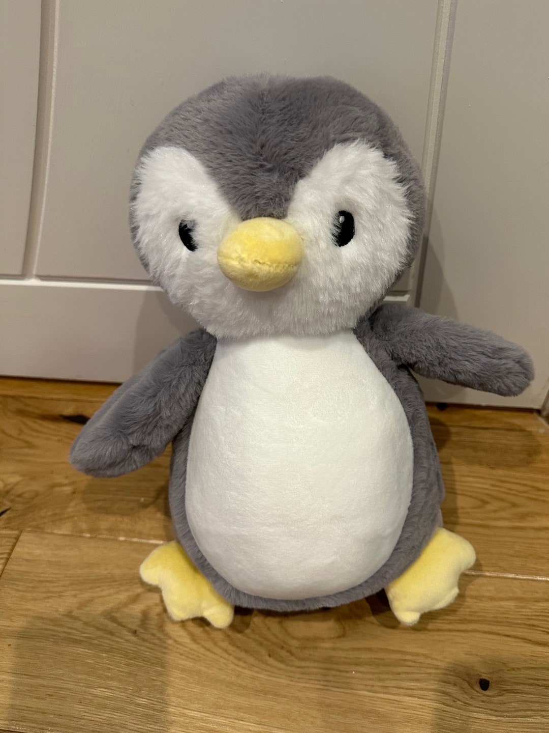 Personalised WEIGHTED Penguin Birth Weight Bear or Memory Bear - Etsy