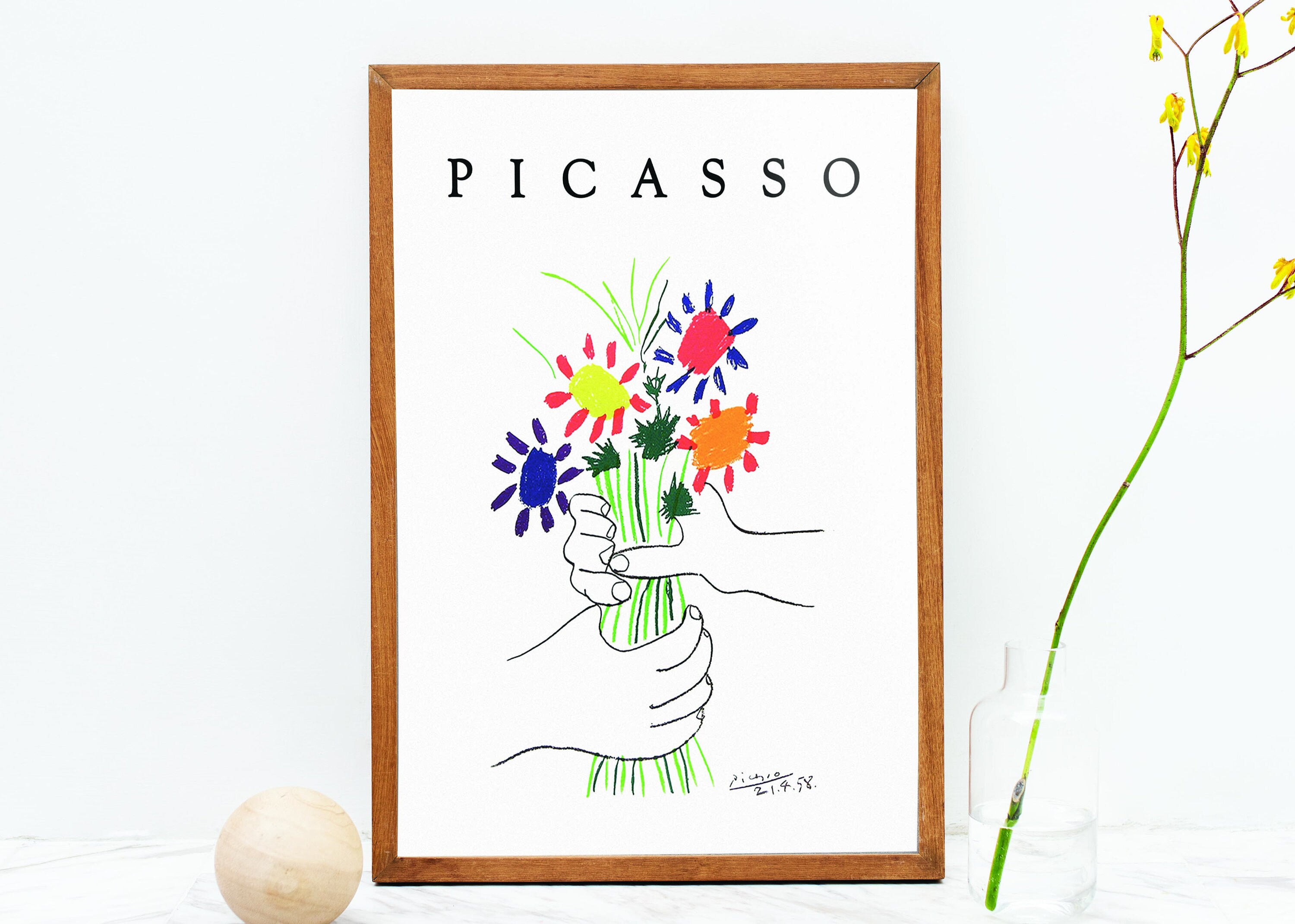 Picasso Flower Paintings
