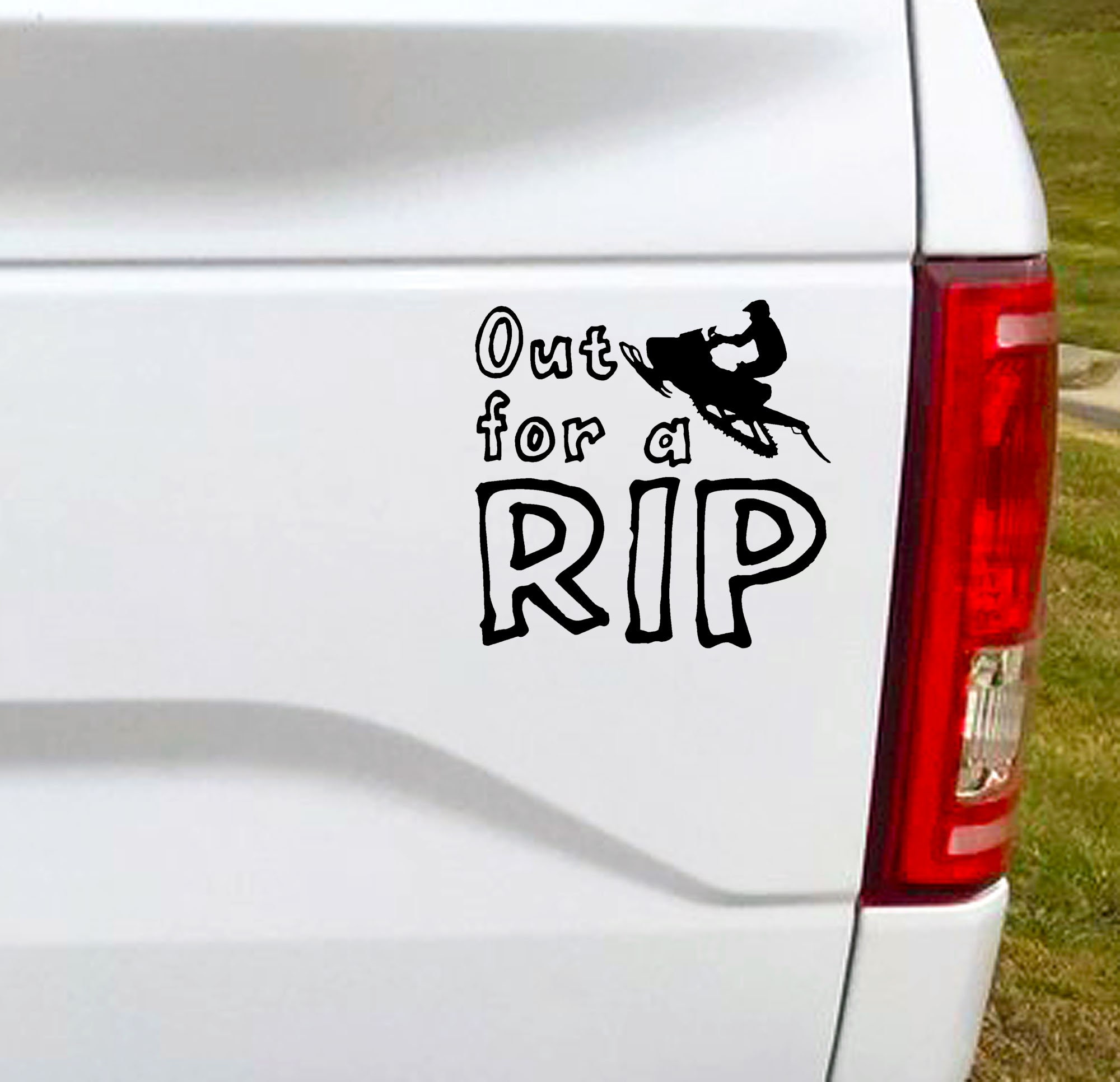 Out for A Rip Vinyl Car Decal Bumper Sticker - Etsy
