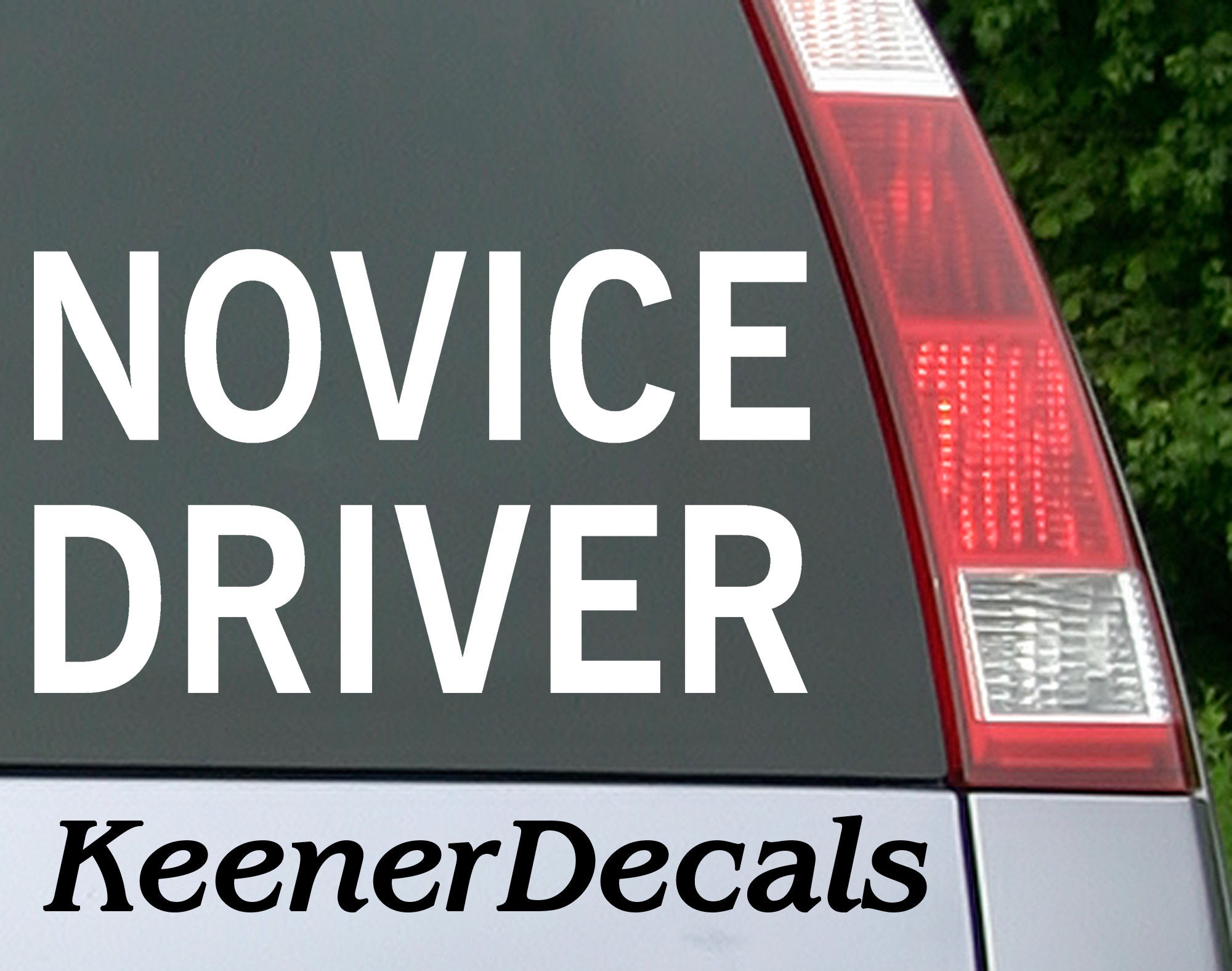 Novice Driver Vinyl Decal - Etsy Canada