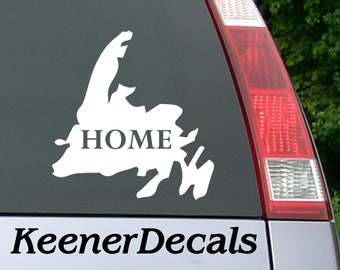 Newfoundland on Board Car Window Sticker Landseer Newfie Dog Sign Decal ...