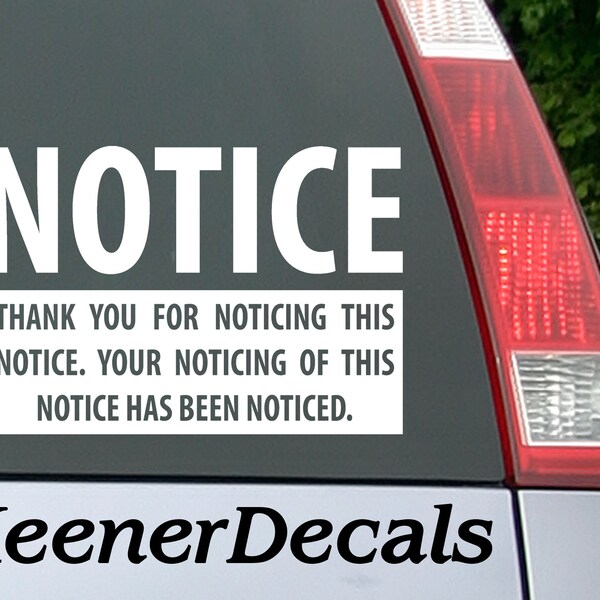 Paper Thank You for Noticing - Etsy