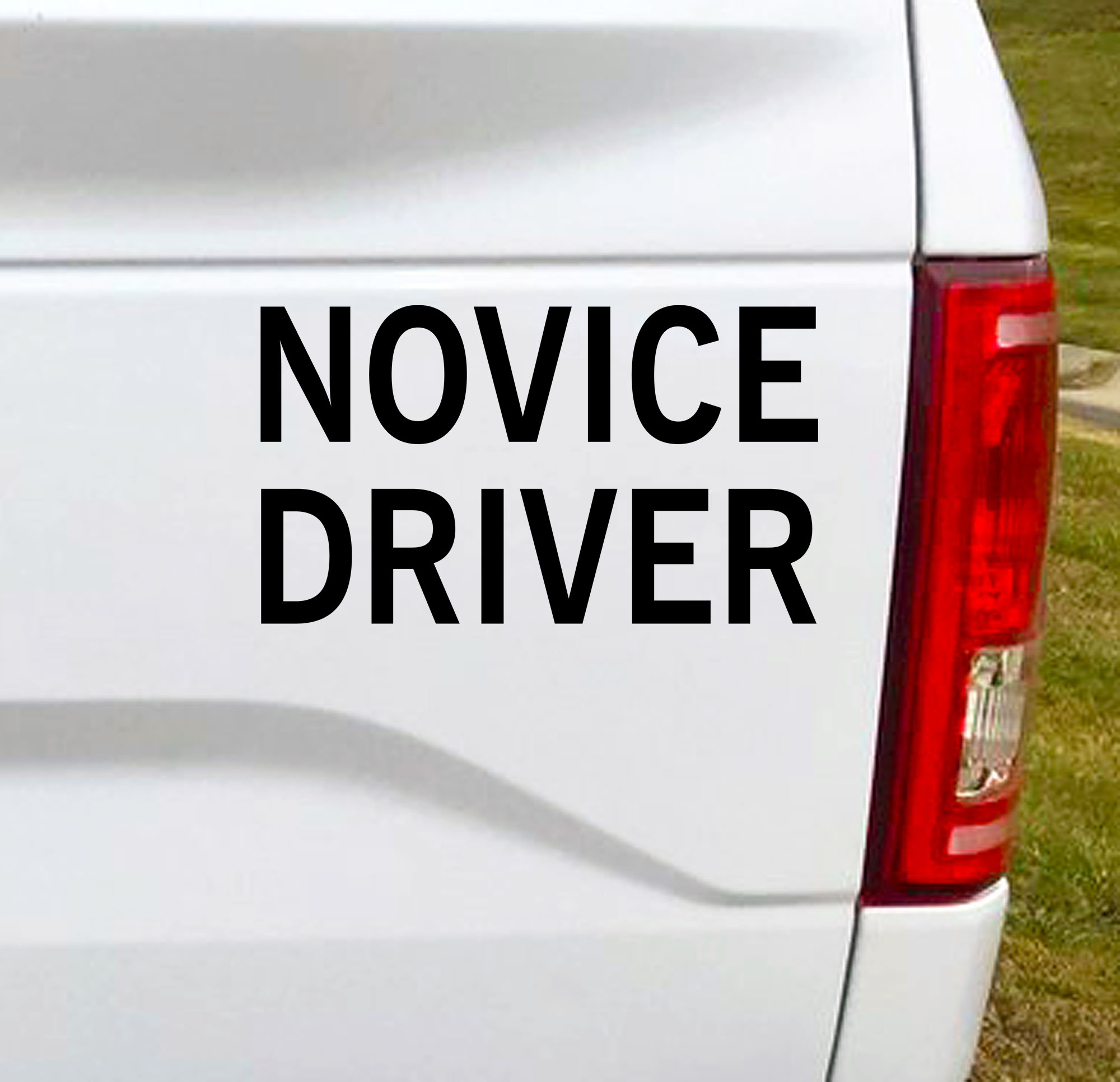 Novice Driver Vinyl Car Decal Bumper Sticker - Etsy