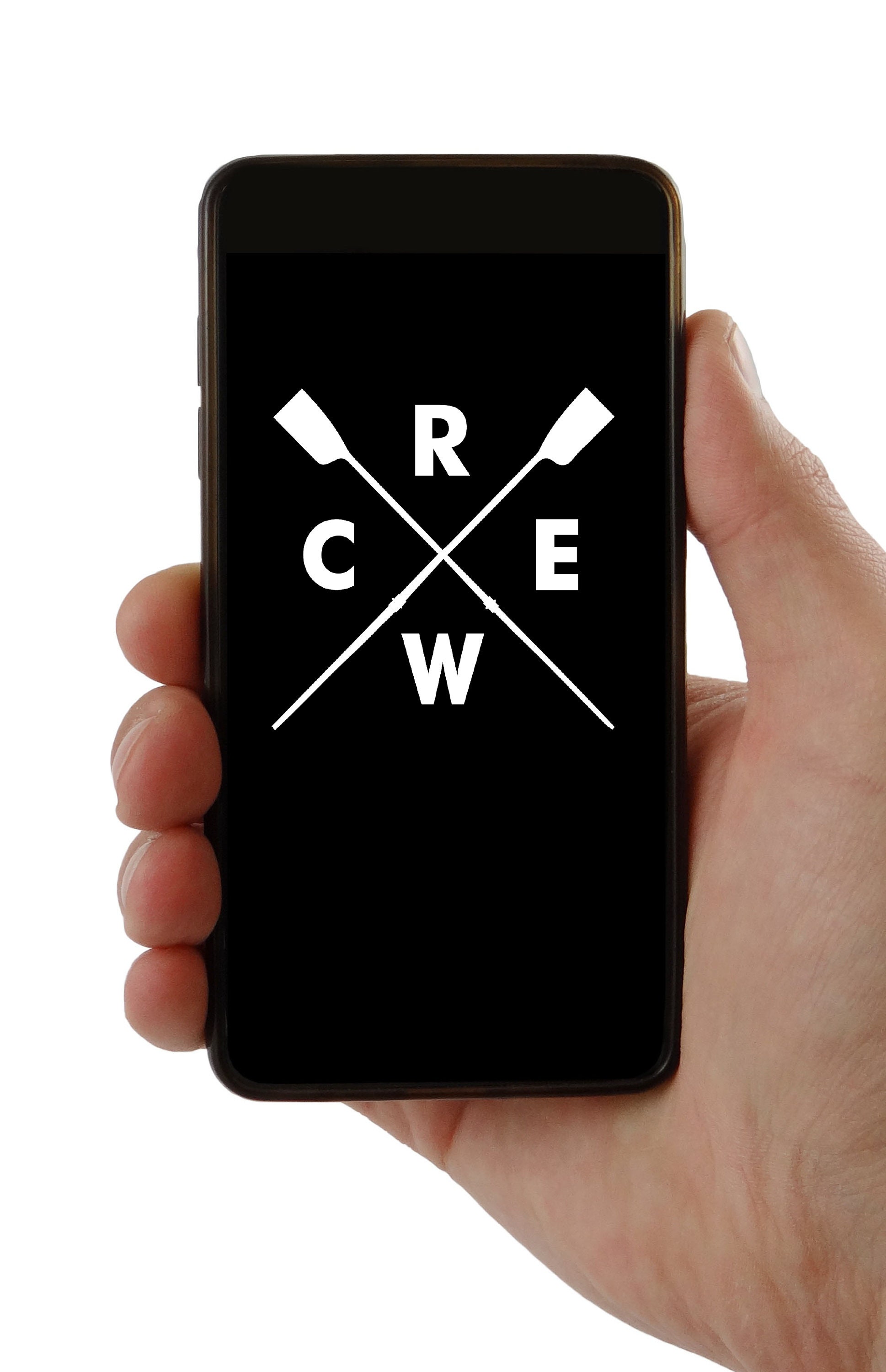 CREW Rowing Vinyl Car Decal Bumper Sticker - Etsy