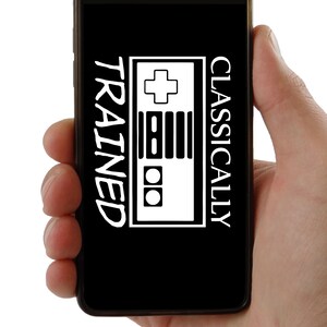 Classically Trained Vinyl Car Decal Bumper Sticker - Etsy