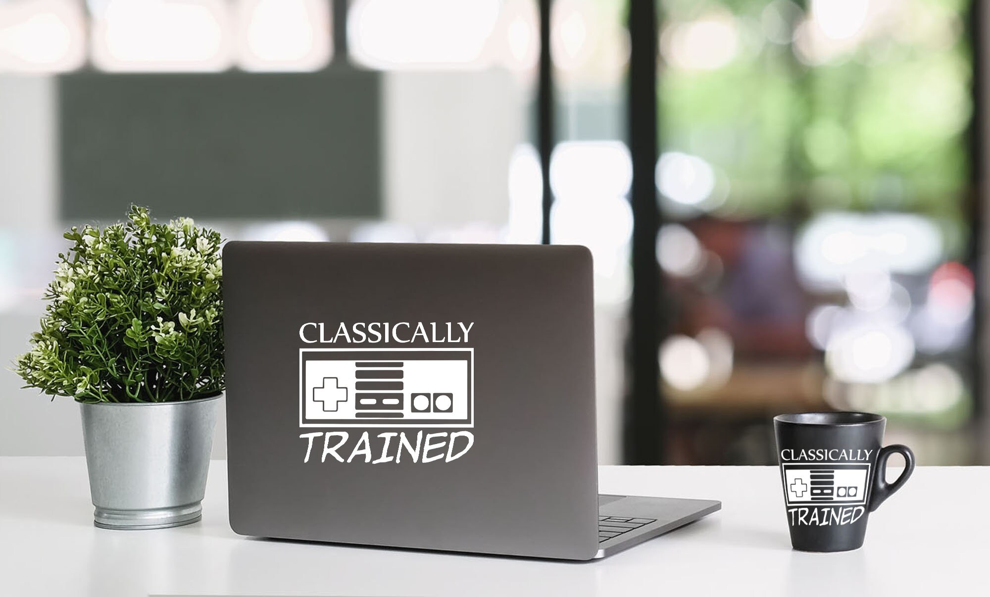 Classically Trained Vinyl Car Decal Bumper Sticker - Etsy