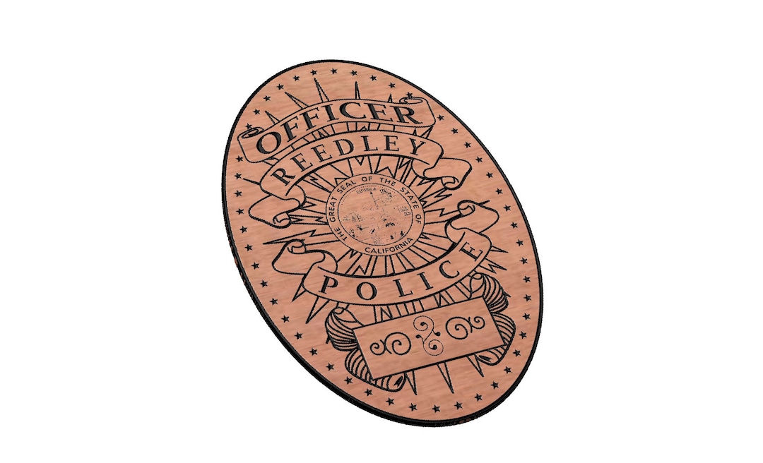 Reedley Police Badge SVG - Etsy