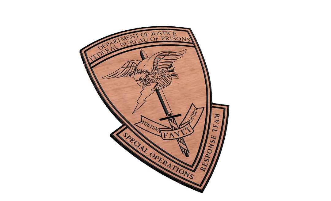 Department of Justice Federal Prisons Patch SVG - Etsy