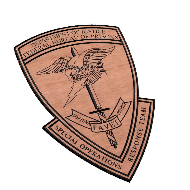 Federal Bureau of Prisons Badge - Etsy