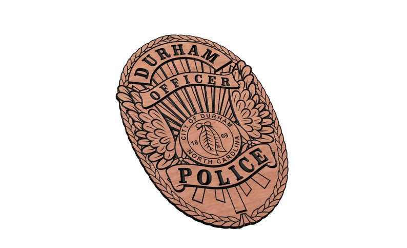 Durham Police Badge SVG CNC Laser - Etsy