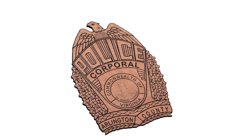 Arlington County Police Badge SVG - Etsy