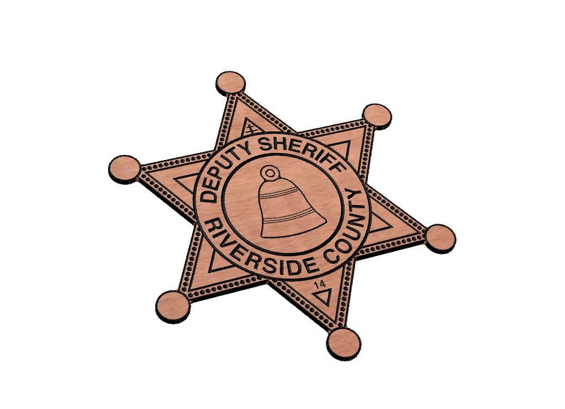 Riverside County Deputy Sheriff Badge SVG - Etsy Riverside County Deputy Sheriff Badge SVG - Etsy