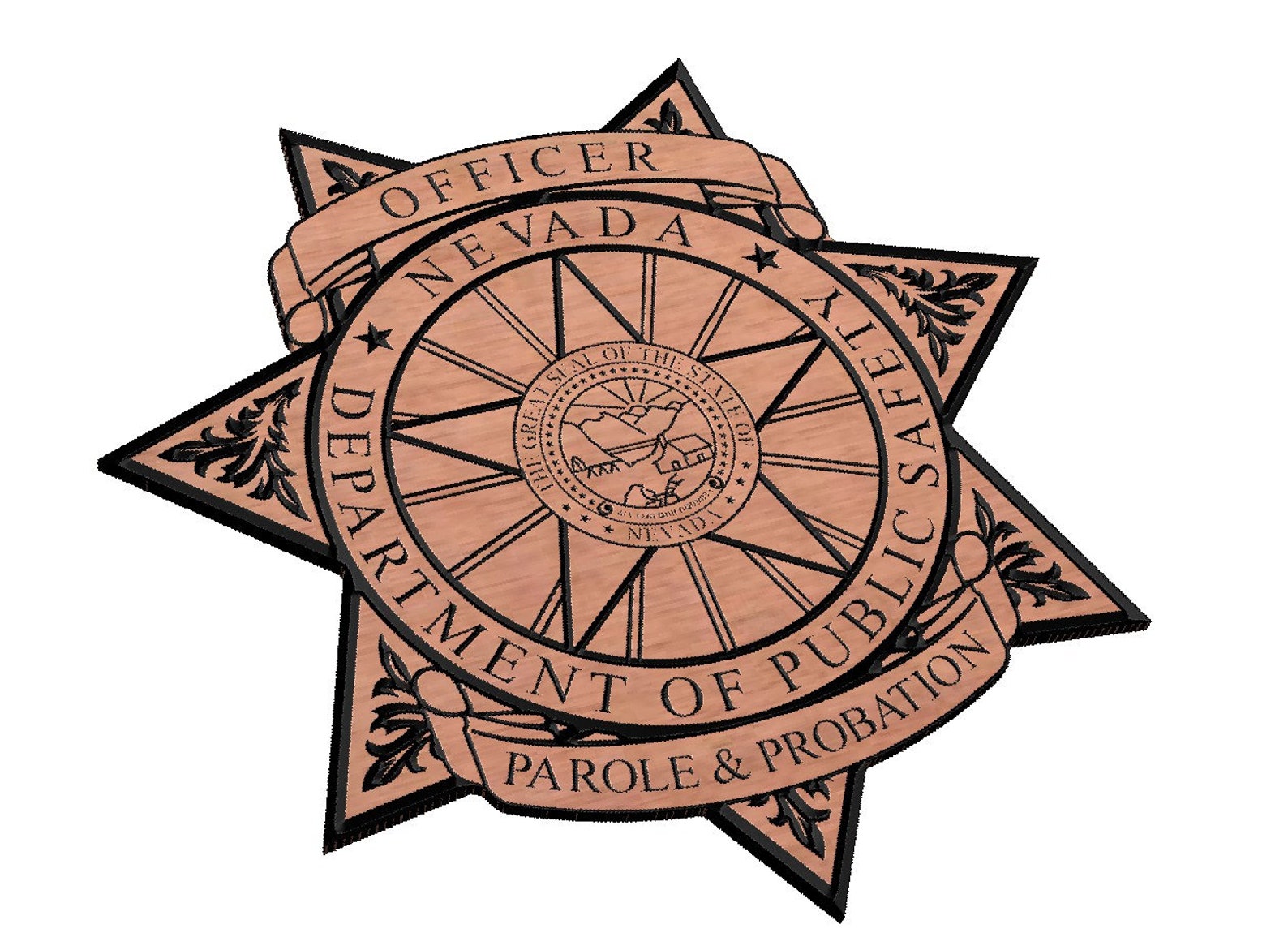 Parole and Probation Badge SVG - Etsy
