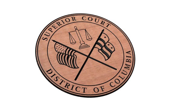 DC Superior Court Seal SVG - Etsy