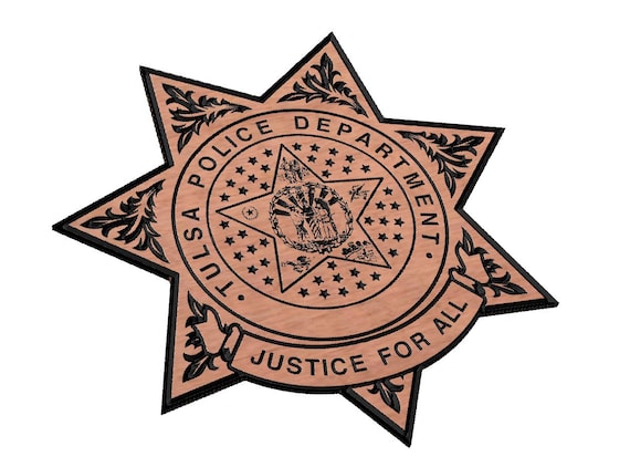 Tulsa Police Badge SVG | Etsy