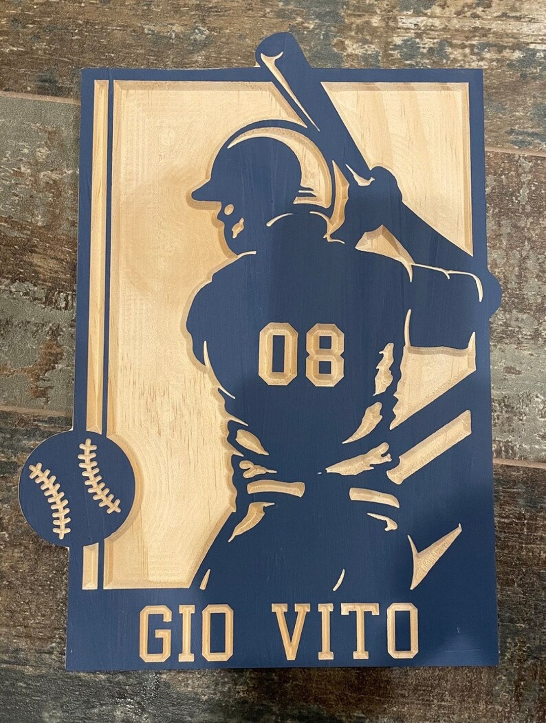 Sports Wooden Wall Plaque - Etsy