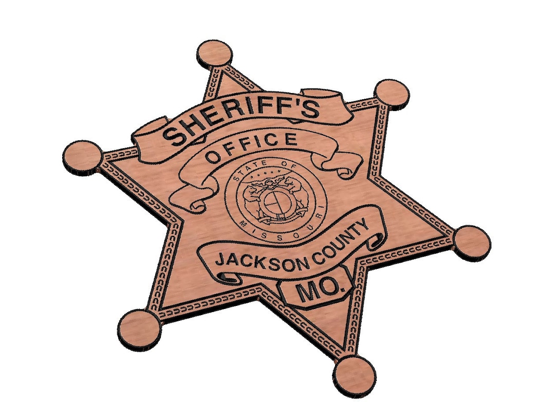 Jackson County Sheriff Badge SVG - Etsy