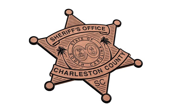 SC Charleston Sheriff Badge SVG - Etsy