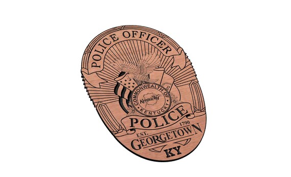 Georgetown Police Badge SVG - Etsy