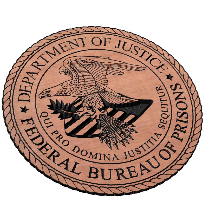 Federal Bureau of Prisons Badge - Etsy