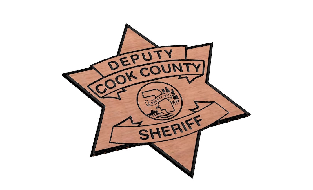 Cook County Sheriff SVG - Etsy