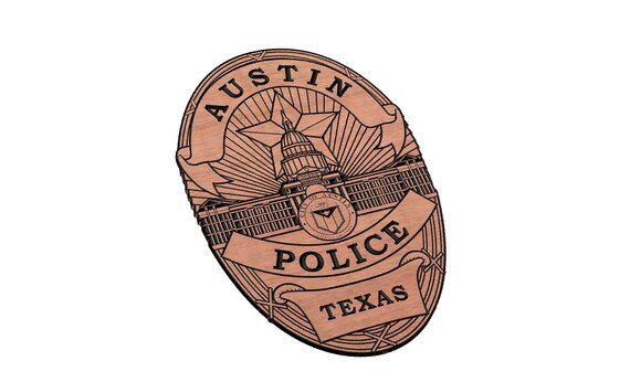 Austin Police Badge SVG | Etsy