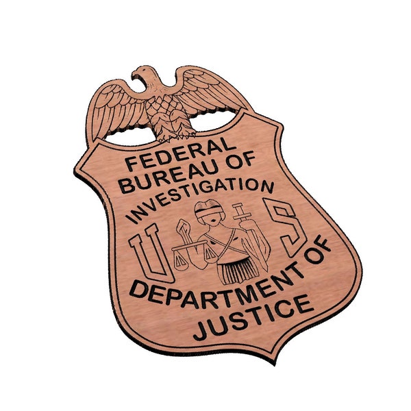 Fbi Badge - Etsy