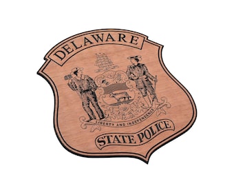 Delaware State Police Svg Vector Badge Patch Logo Emblem - Etsy