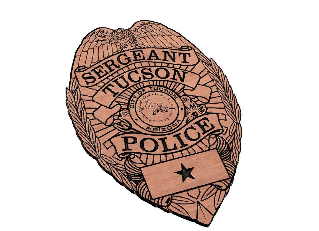 Tucson Police Badge SVG - Etsy